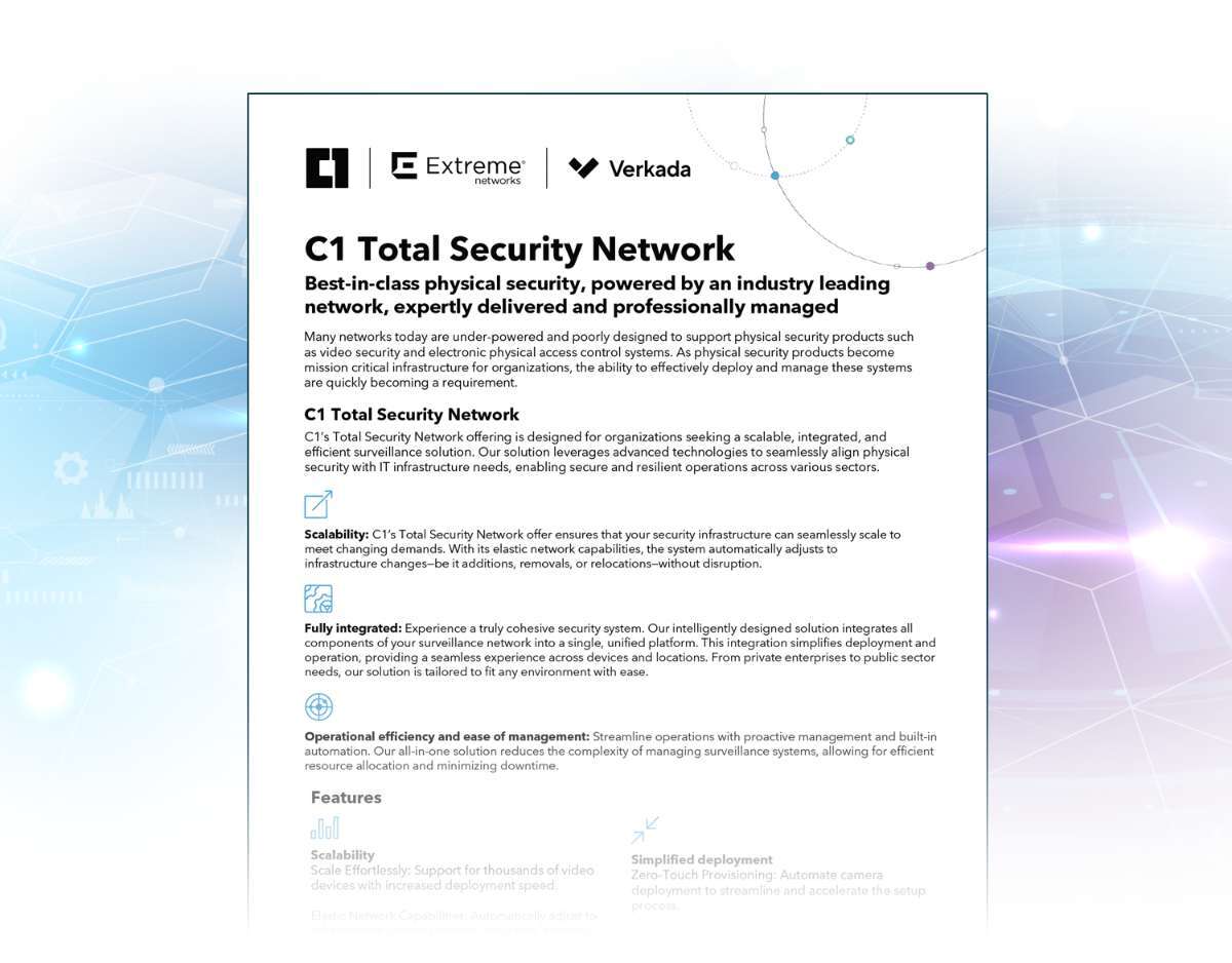 Datasheet | Total Security Network